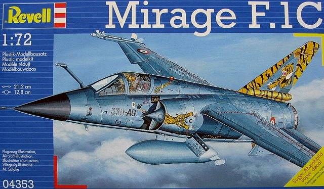 Revell 1/72 Mirage F-1 Tiger Meet 1996 – Ms Modeller