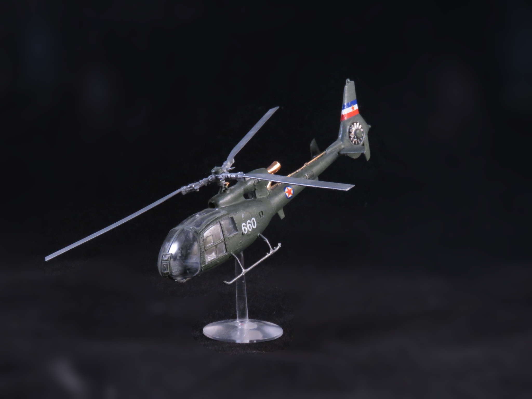 Airfix 1/72 Aérospatiale Gazelle (decals from Lift Here) – Ms Modeller