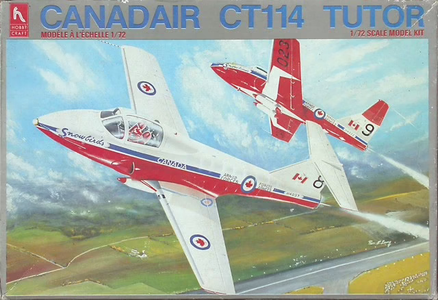 Canadair CT-114 “Snowbird” Tutor | Hobbycraft 1/72 – Ms Modeller